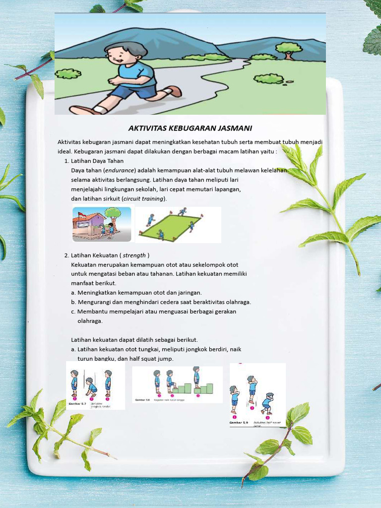 Modul Ajar Pjok Aktivitas Kebugaran Jasmani | PDF