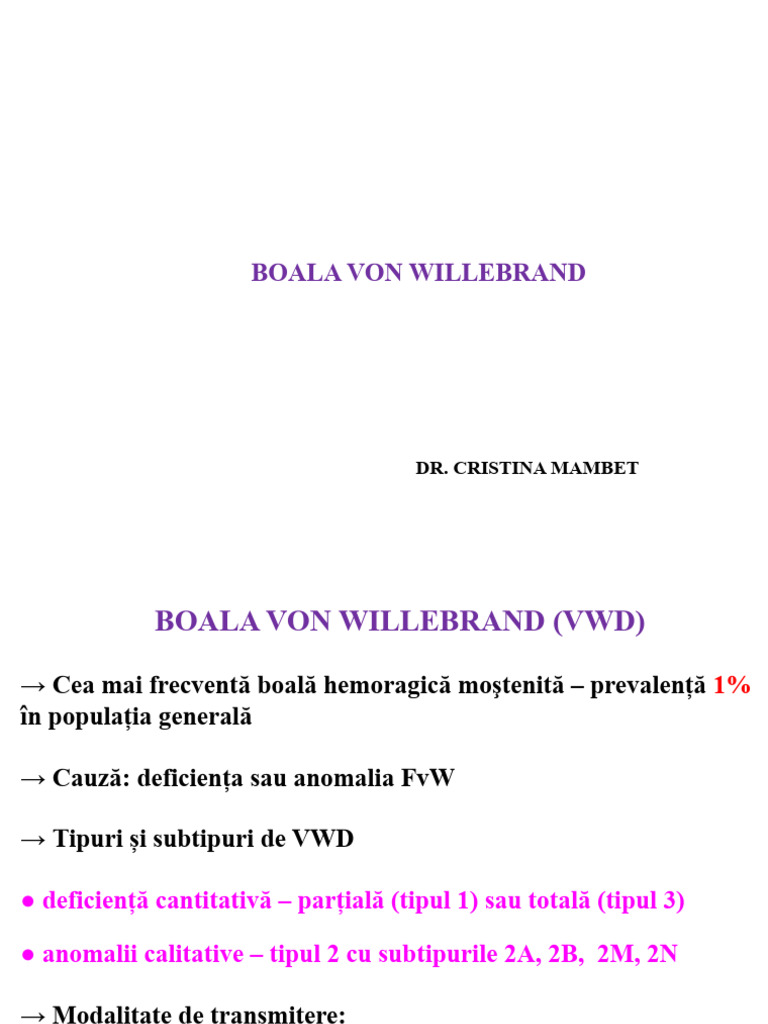 Boala VW | PDF