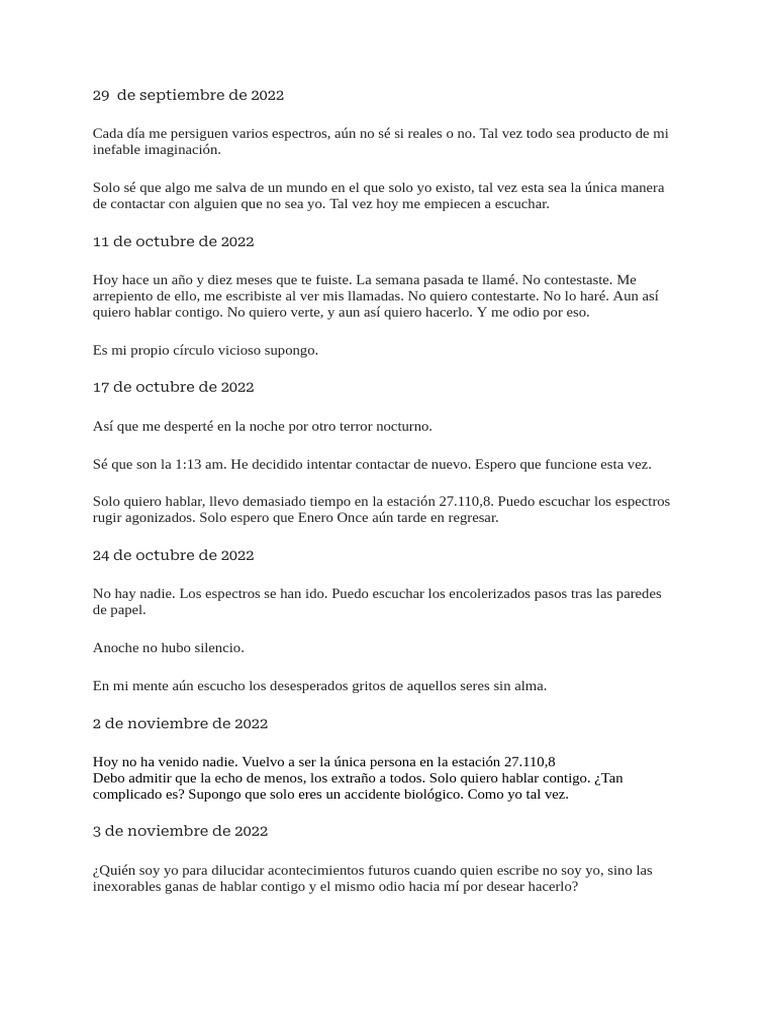 Reflexiones de un alma atormentada | PDF