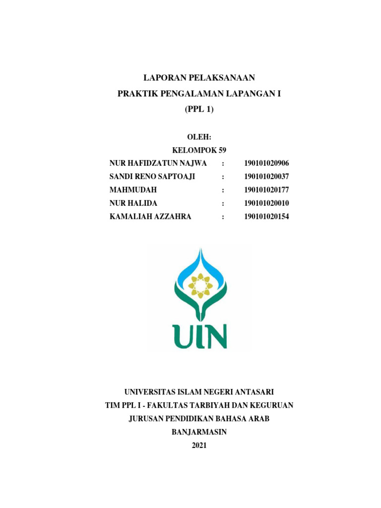 Contoh Laporan PPL | PDF