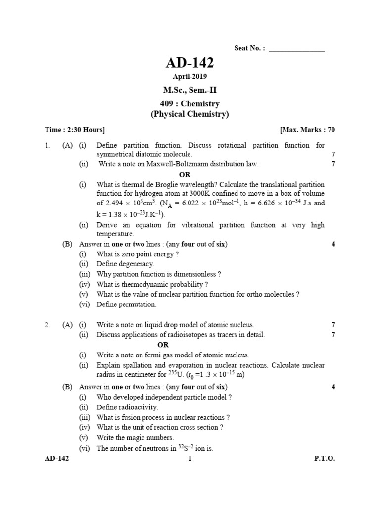 (409 Chemistry) | PDF | Chemistry | Polymers