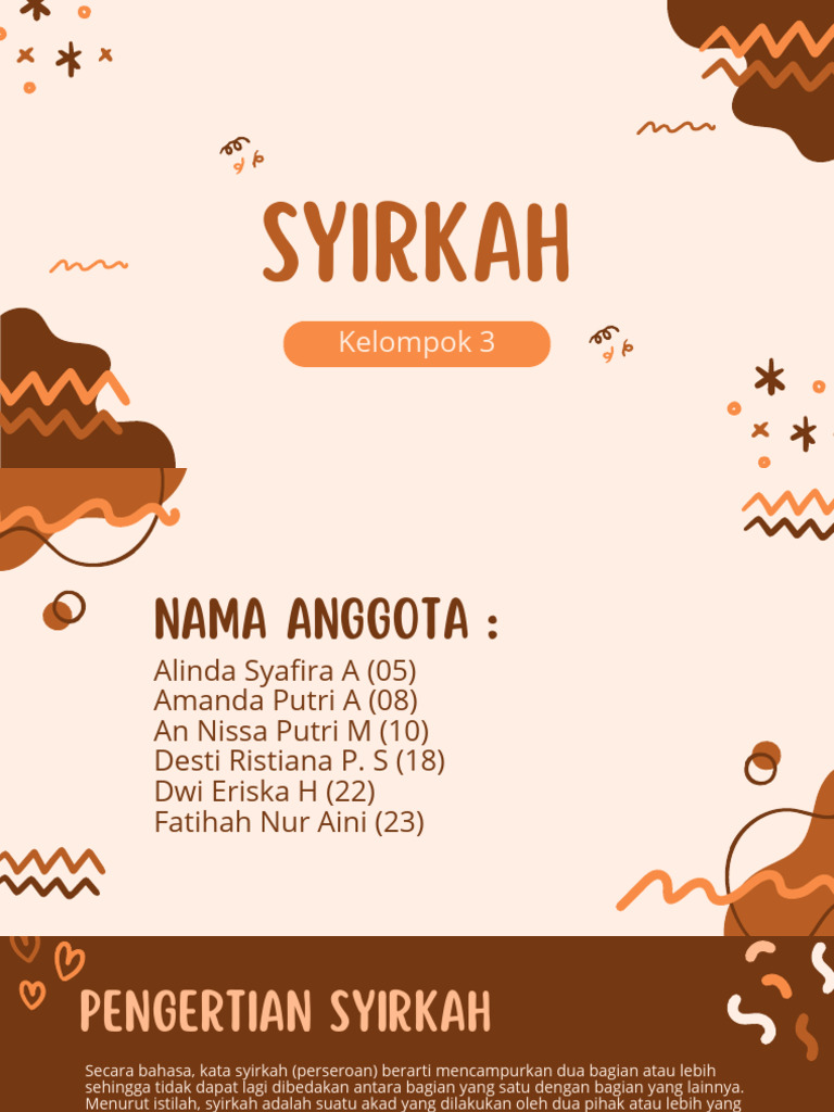 Materi Syirkah Kelas 11 | PDF