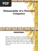 PC Disassembly and Troubleshooting A Step by Step Guide | PDF ...