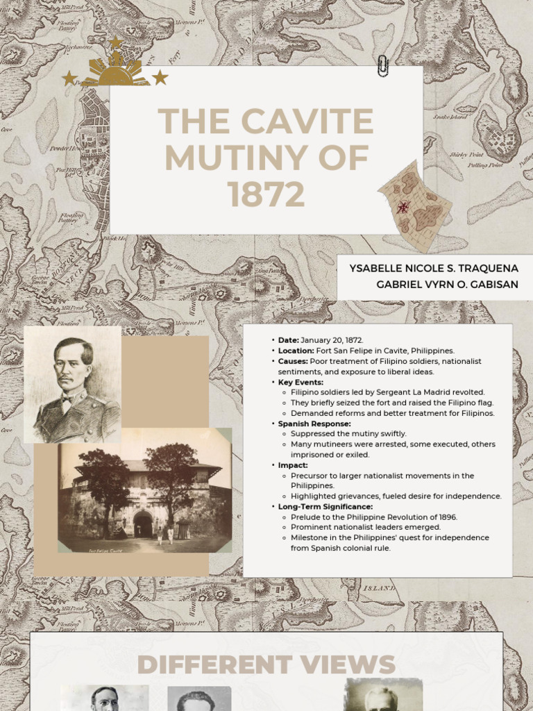 The Cavite Mutiny of 1872 | PDF | Philippines | International Relations