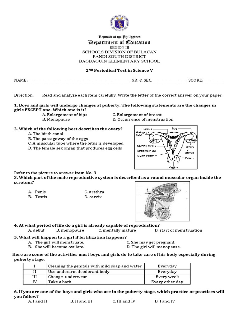 PT - Science 5 - Q2 | PDF