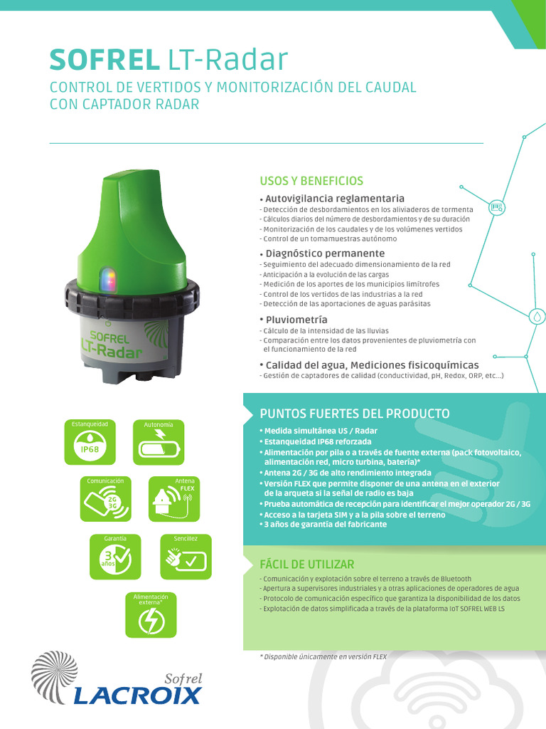DC58 Datasheet LT Radar Es 10 2019 | PDF | 3 G | Telecomunicaciones