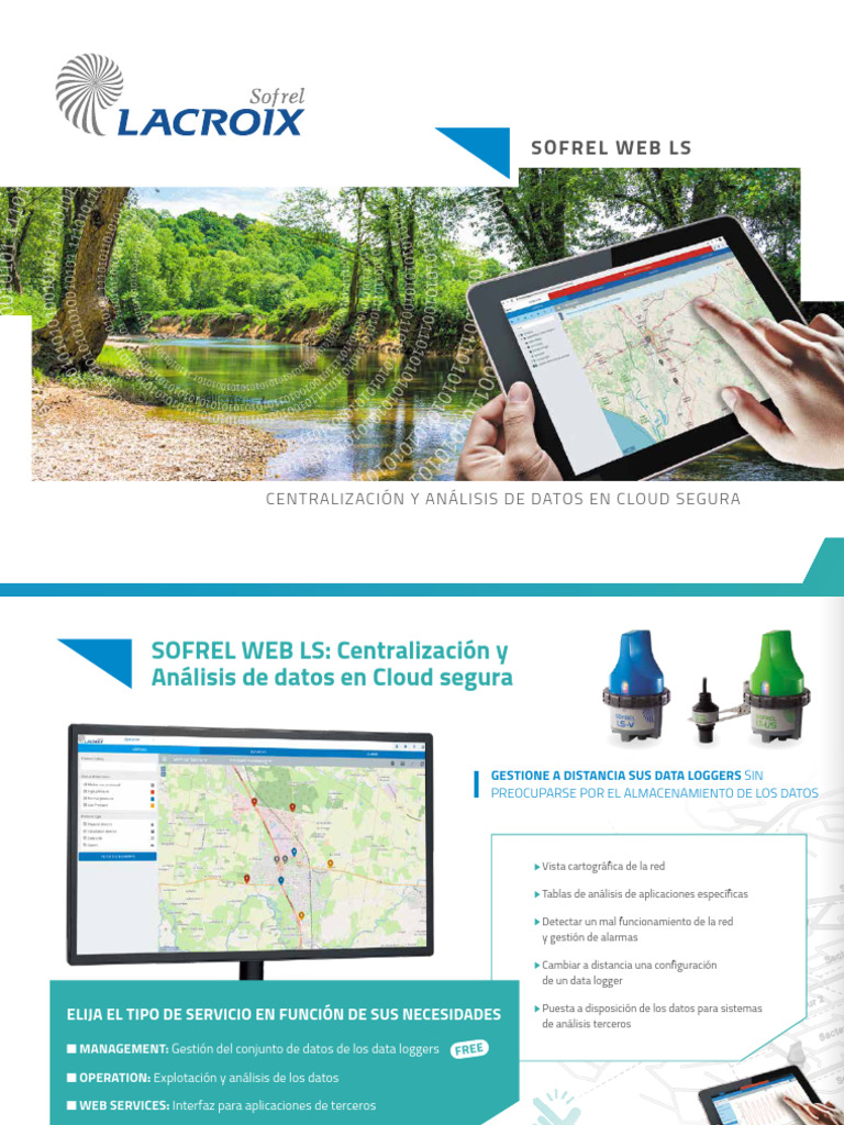 Servidor SOFREL WEB LS DC04-WEBLS-Es-2020-04 | PDF | Computación en la nube | Red mundial