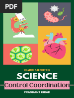 Chapter 7 Control and Coordination Handwritten Notes | PDF