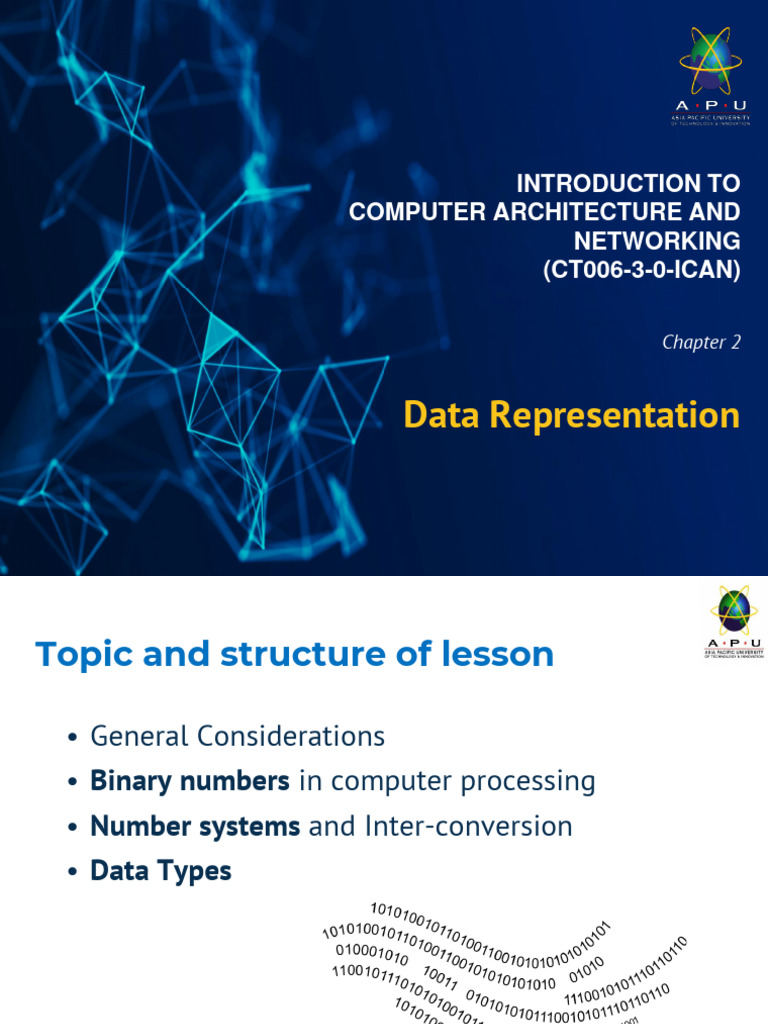 (Slides Note) Chapter 2 - Data Representation (VE) - MHH | PDF | Rgb ...