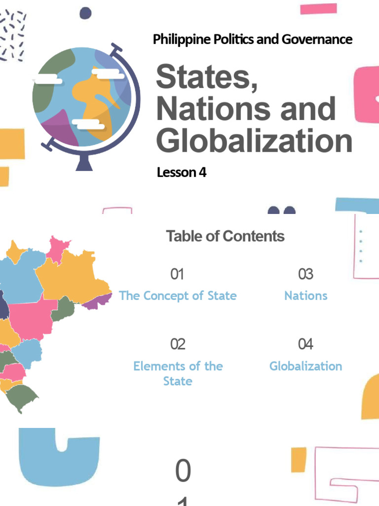 PPG - Lesson 4 State, Nation, and Globalization | PDF