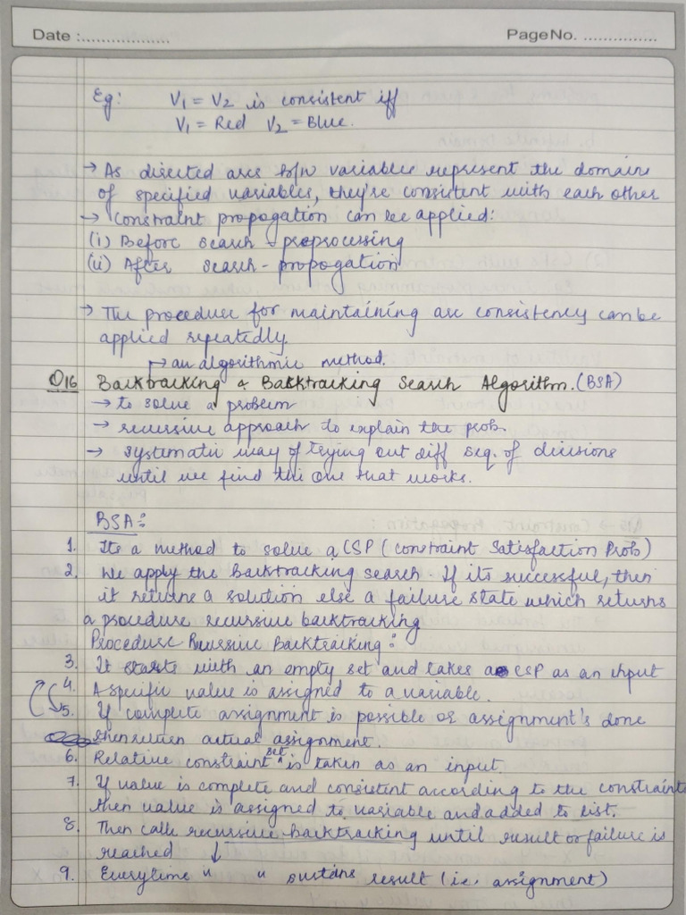 Backtracking Search Algo Pdf