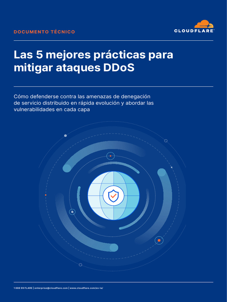 Whitepaper Five Best Practices For Mitigating Ddos Attacks Spanish 2022 02 18 Pdf Ataque De 