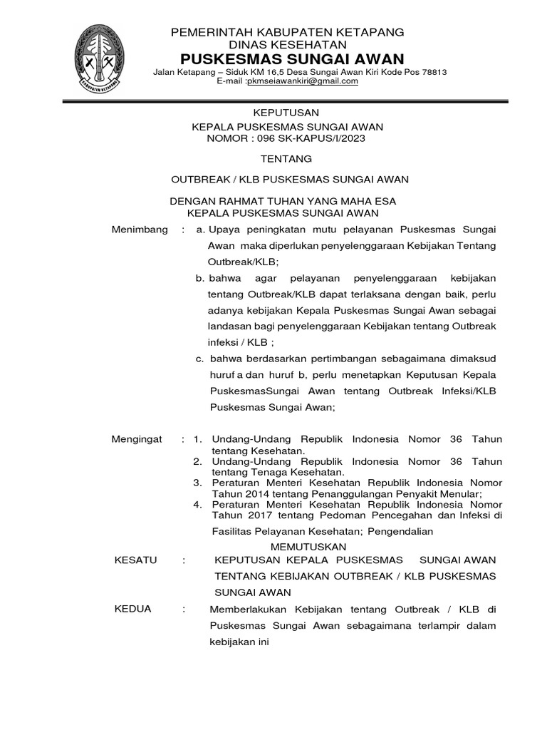 SK Outbreak KLB Sa | PDF | Sains & Matematika