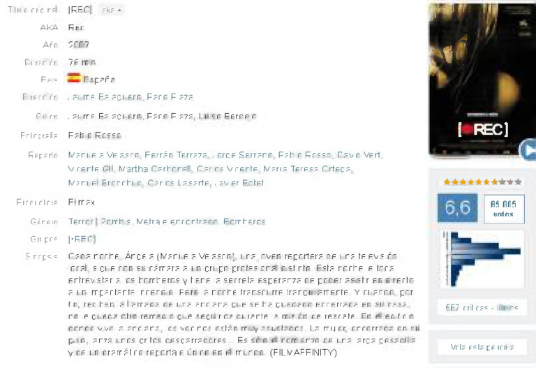 Rec (2007) | PDF