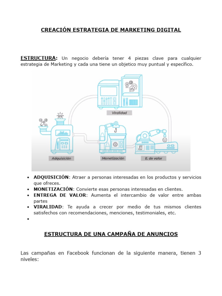 Crear Estrategia de Marketing Digital | PDF | Marketing | Publicidad