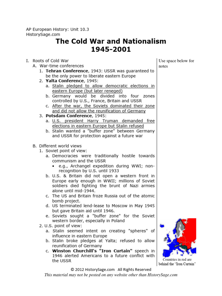 25 Cold - War - and - Nationalism 1945 2001 | PDF | Cold War | Soviet Union