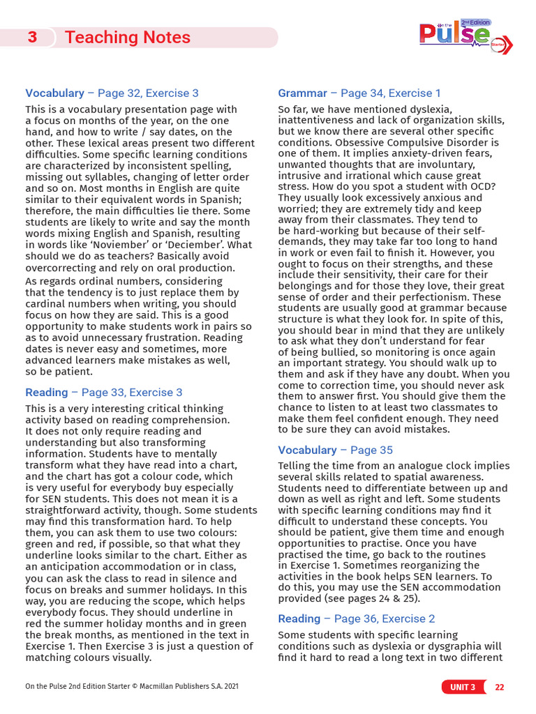 OTP2_SL_SEN_booklet_U3-ConsA (1) | PDF | Cognitive Science | Cognition