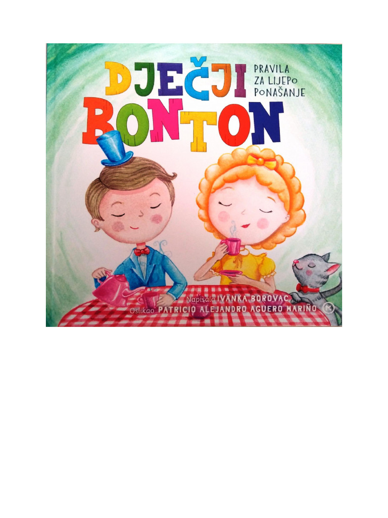 Dječji Bonton - Pravila Za Lijepo Ponašanje | PDF