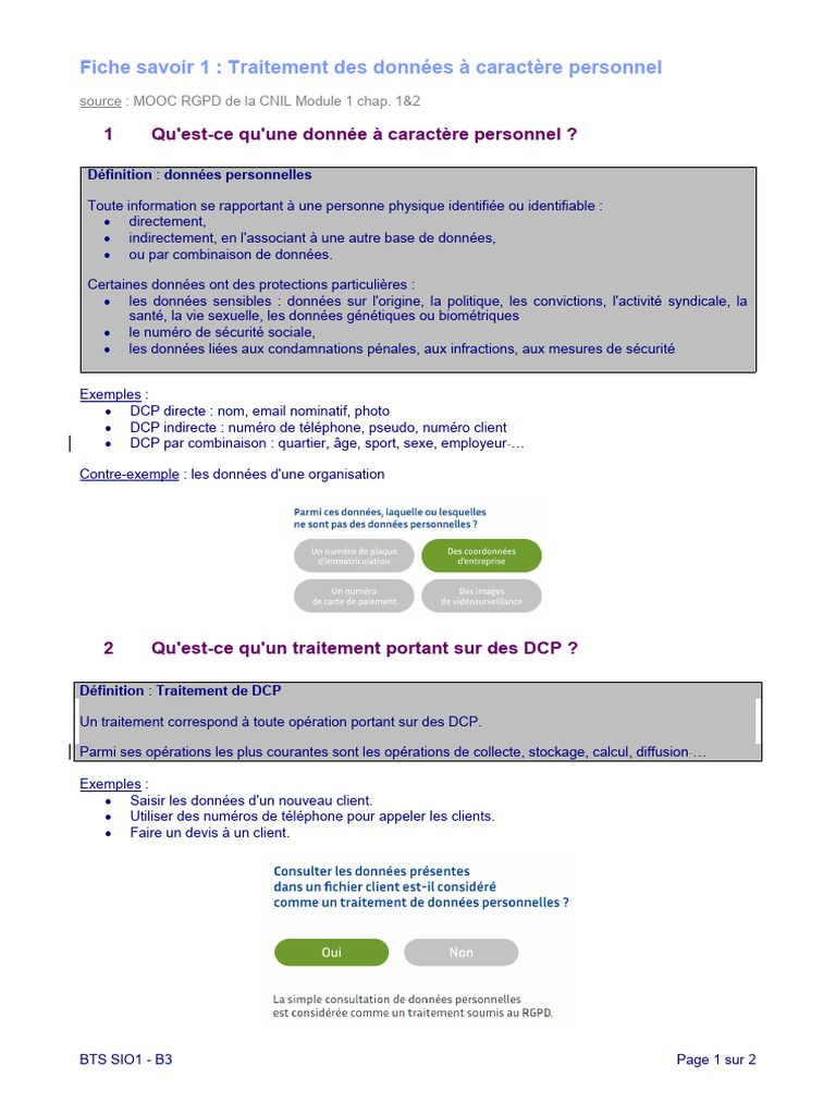 FS1-Traitement Des DCP | PDF | Sciences sociales