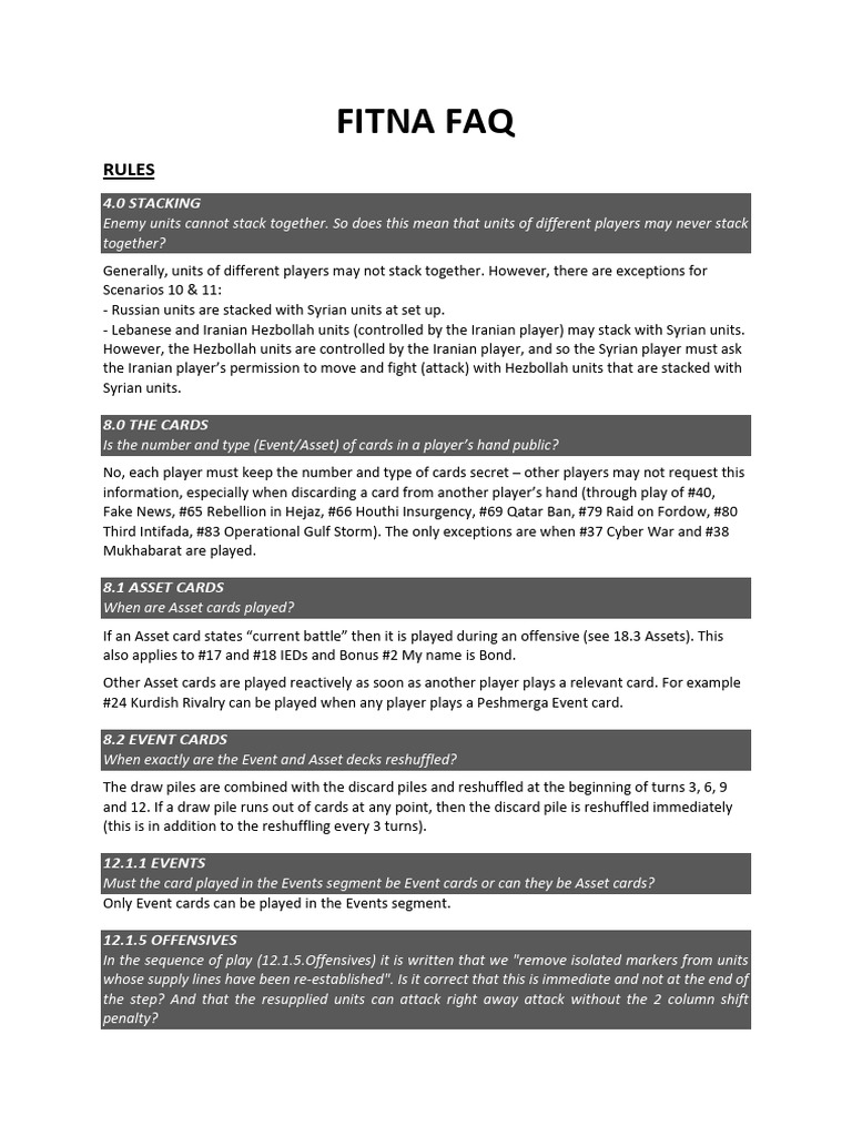 Fitna FAQ EN | PDF | Syria | Kurds