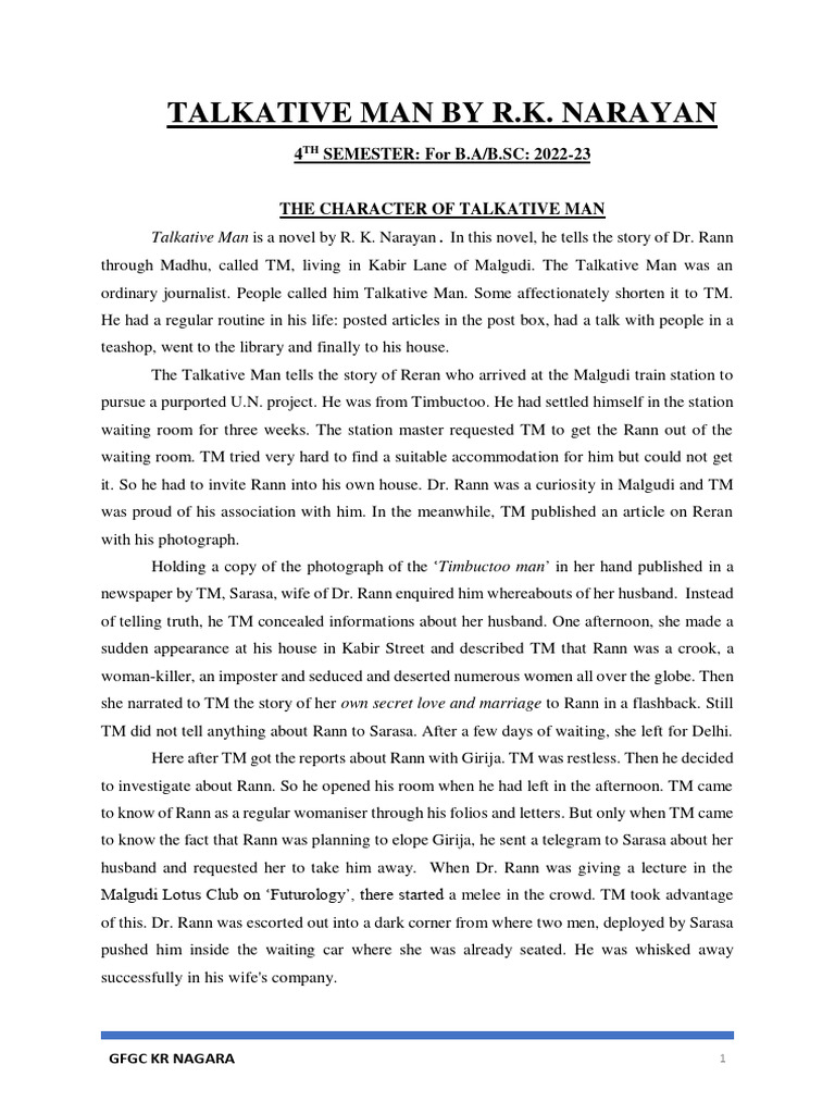4th Sem English | PDF 4th Sem English | PDF