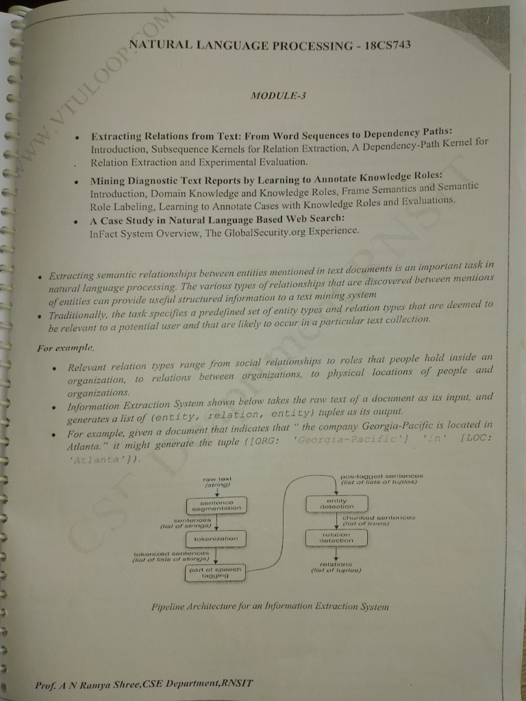 NLP 3rd Module | PDF