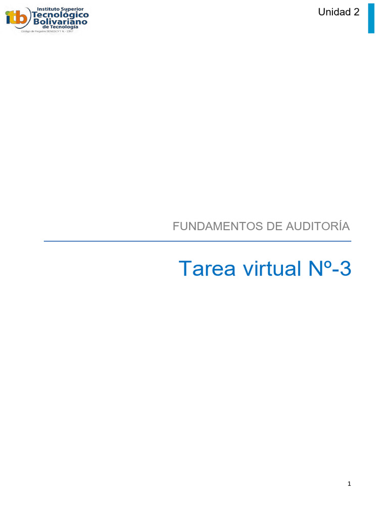 Realizad Tarea Virtual Nº-3 (2) .. | PDF