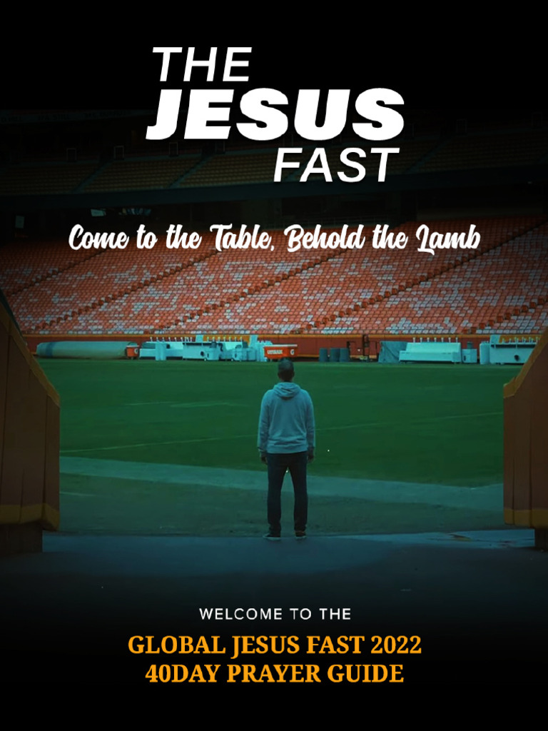 Jesus Fast Final Devotional | PDF | Lamb Of God | Jesus
