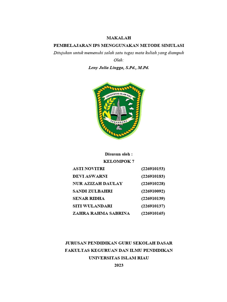 Makalah Ips Cecans | PDF