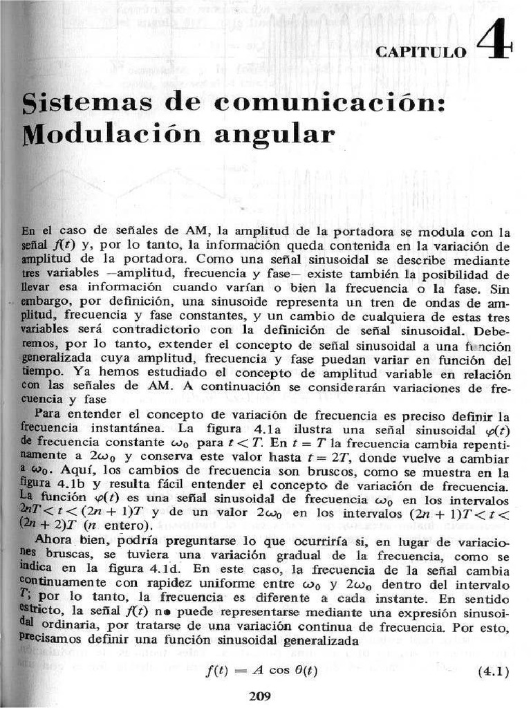 Modulación Angular | PDF