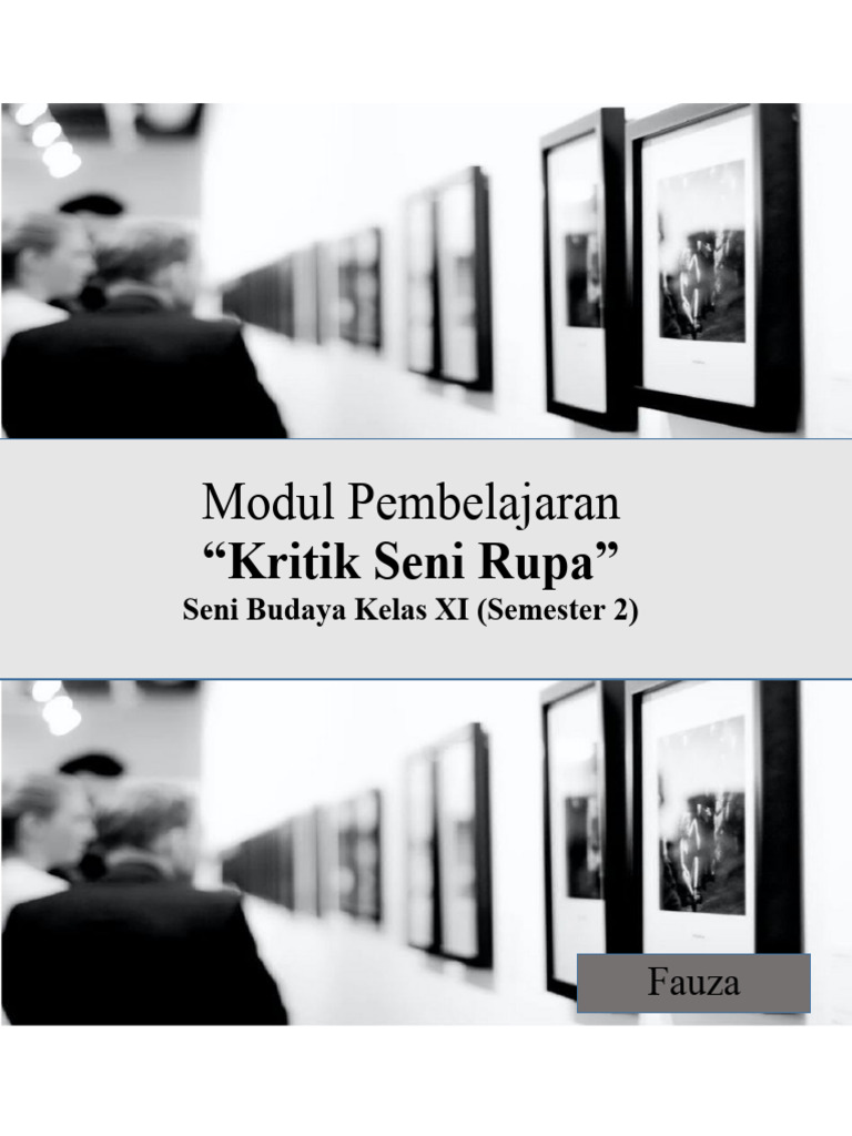 Modul 4 Seni Budaya Kls Xi Sem 2 | PDF