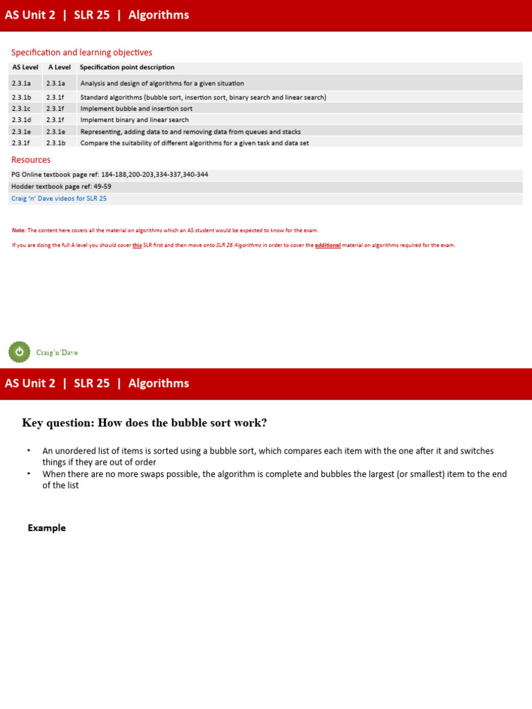 Slr25 As Only Algorithms A4 Scaffolded Pdf Queue Abstract Data Type Computer