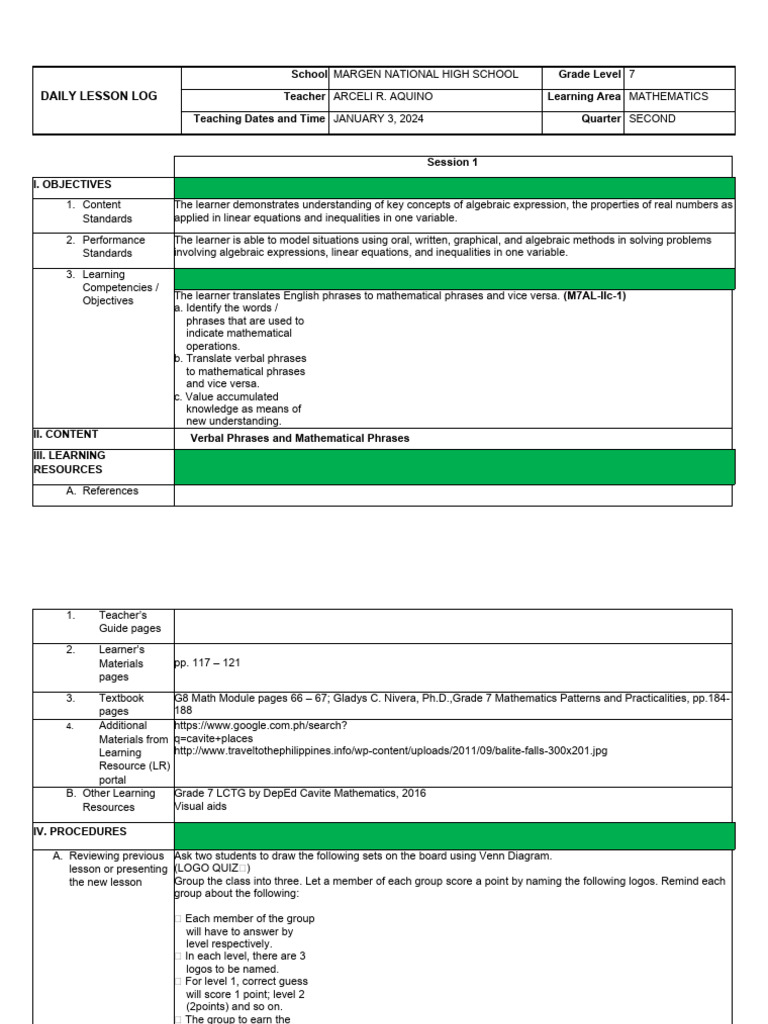 Week 6 | PDF | Teaching Methods & Materials