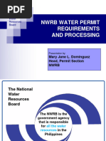NWRB - Water Permit Application | PDF | Water | Justice