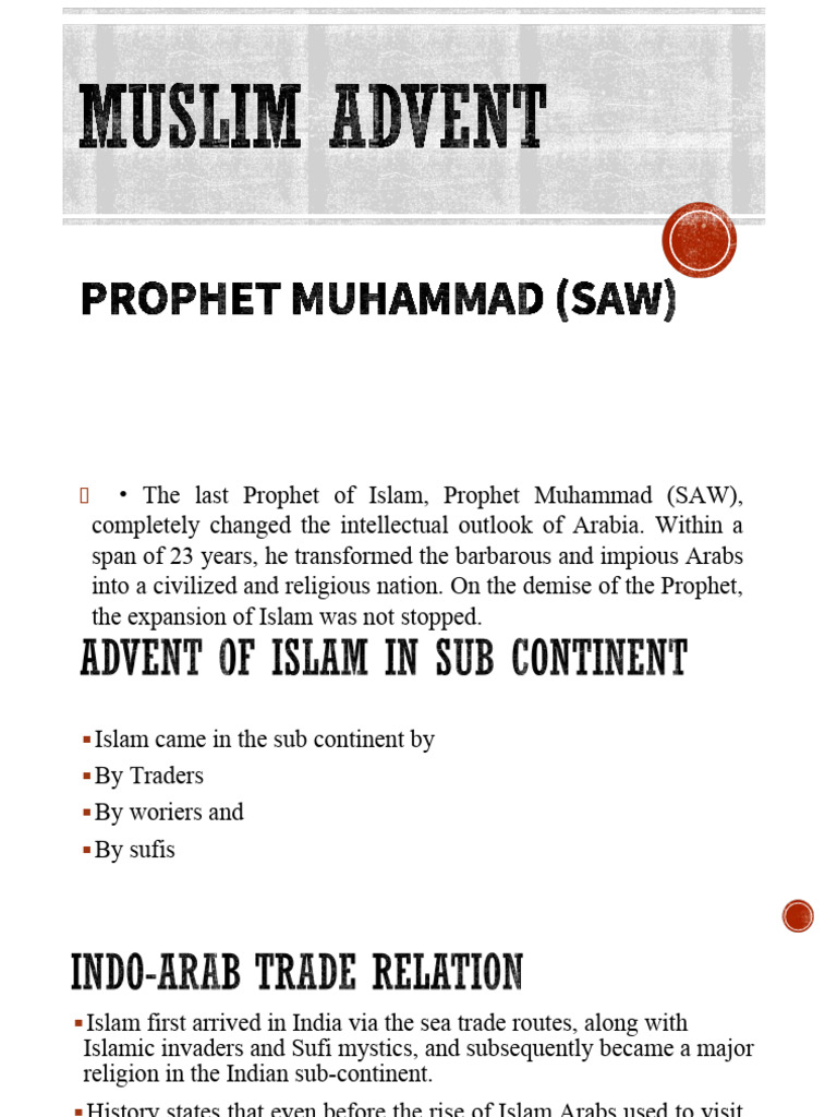 Advent of Islam 1 | PDF | Abrahamic Religions | Religious Faiths