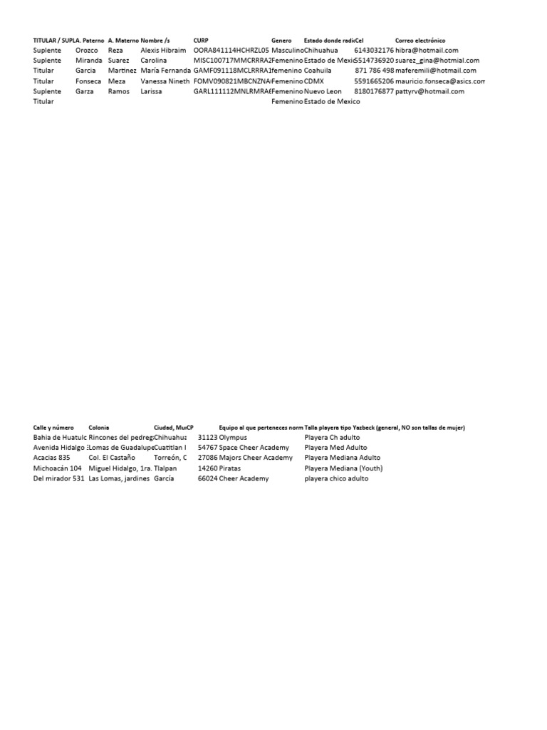 Formato para Reg TMX 2024 2 | PDF