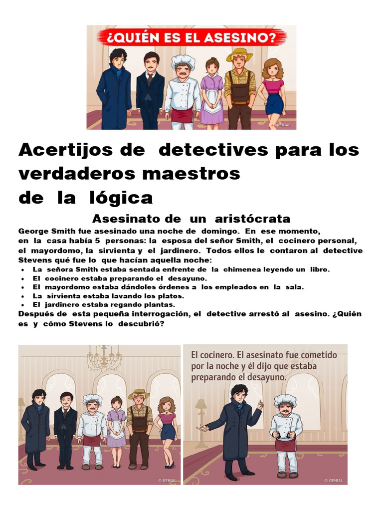 Juego de Detectives | PDF