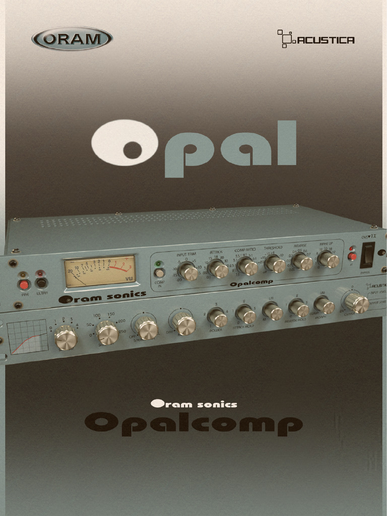Opal Comp Manual | PDF | Electrical Engineering | Signal Processing