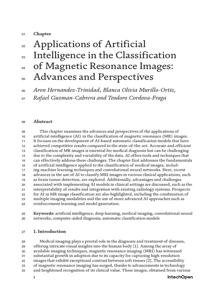 2023 CAPITULO DE LIBRO Applications-Of-Artificial-Intelligence | Download Free PDF | Sensitivity ...