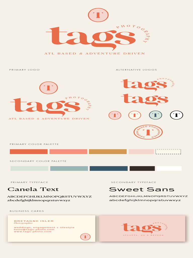 Photography Brand Style Guide | PDF
