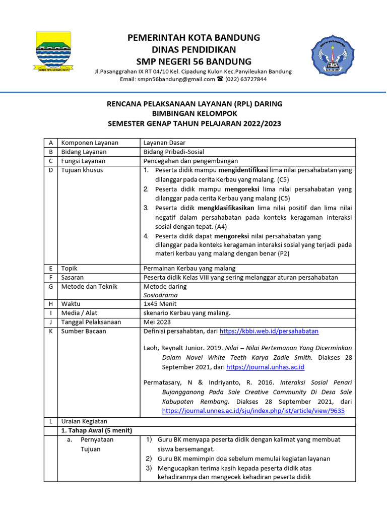 09 - RPL Bimbingan Kelompok | PDF