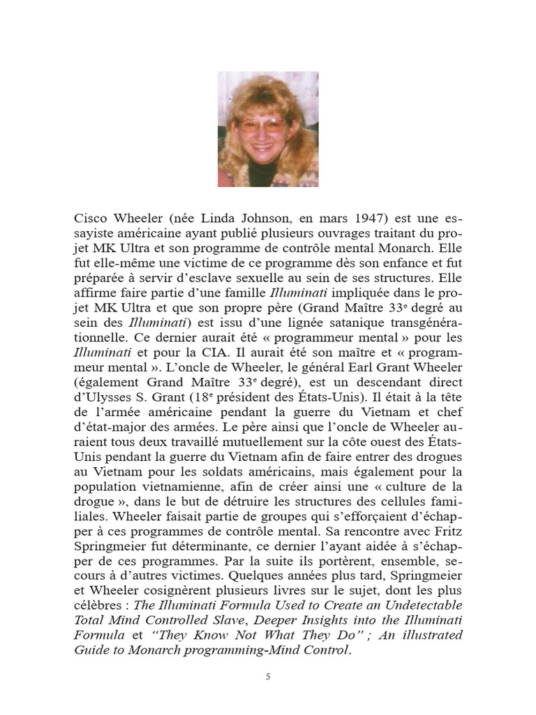 Pages de Extrait 1 Du Guide Du Programme de Contrôle Mental Monarch - 9791092128482 | PDF