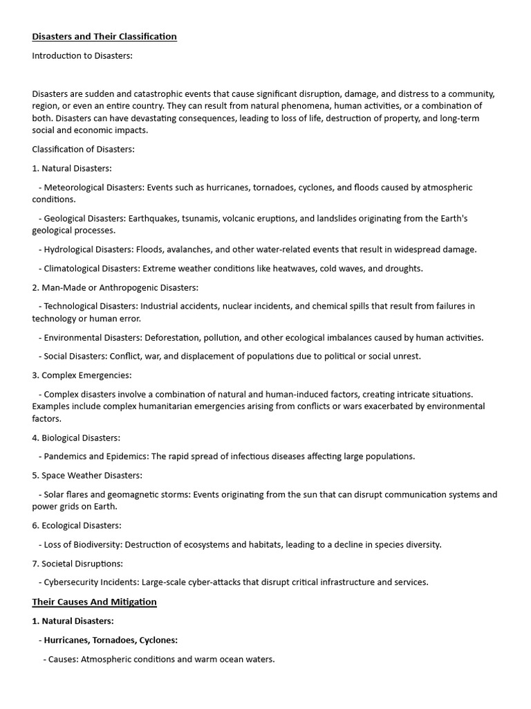 Disaster Management | PDF | Emergency Management | Earthquakes