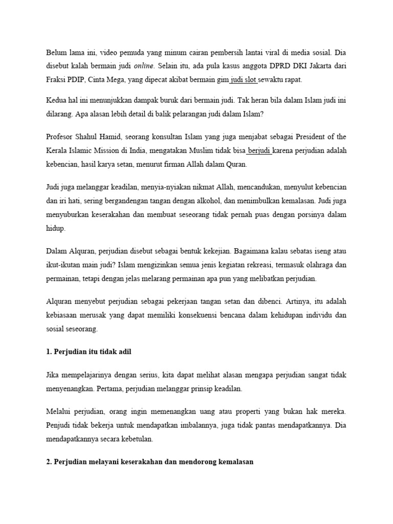 Profesor Shahul Hamid | PDF | Gaya Hidup