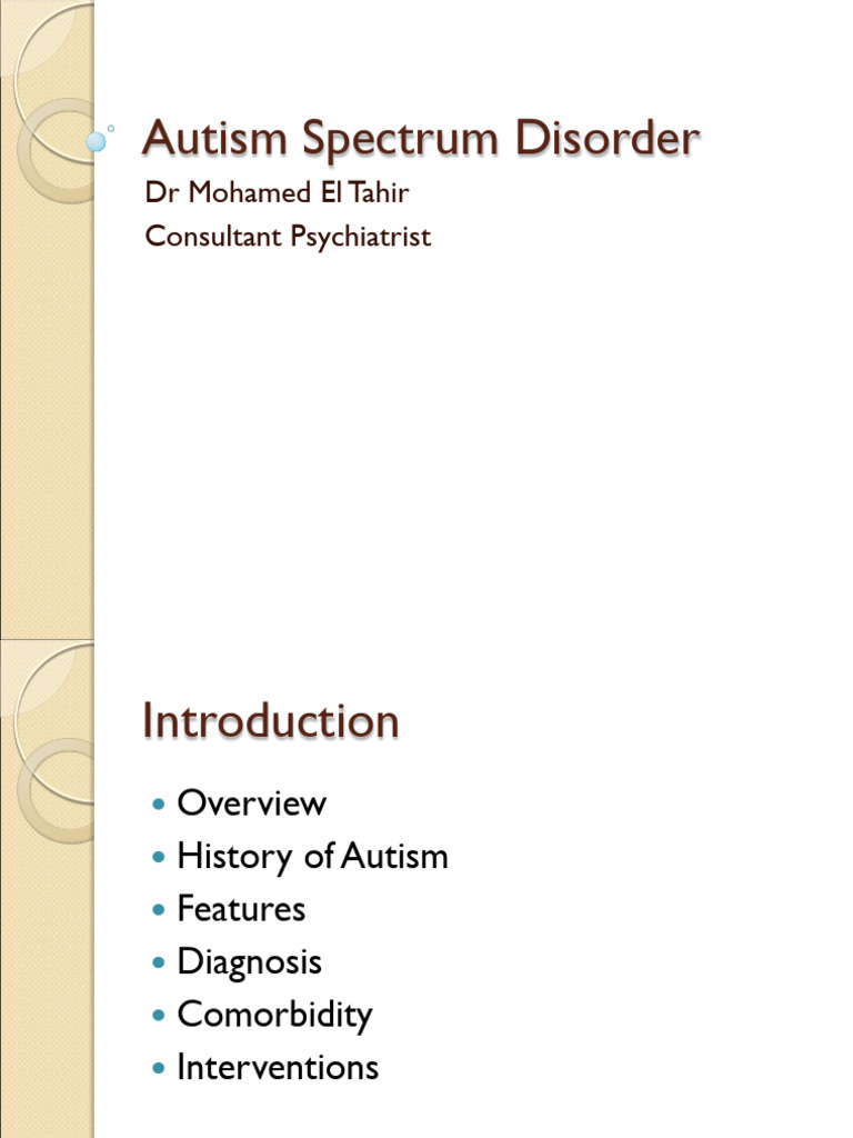 Autism | Download Free PDF | Autism Spectrum | Asperger Syndrome