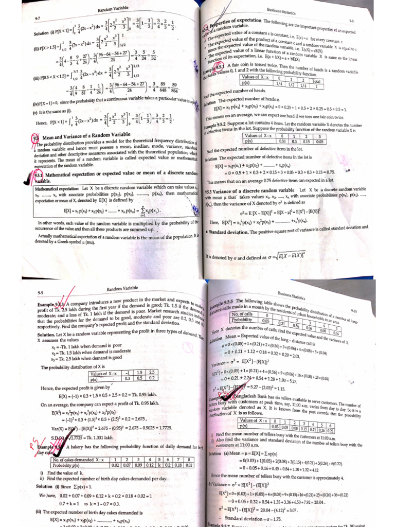 Mathematical Expection | PDF