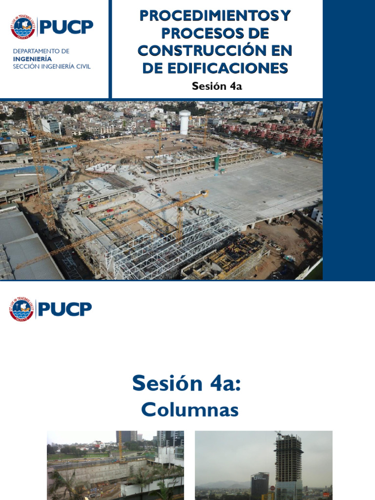 Sesión 4a - Construción de Columnas | Descargar gratis PDF | Hormigón ...