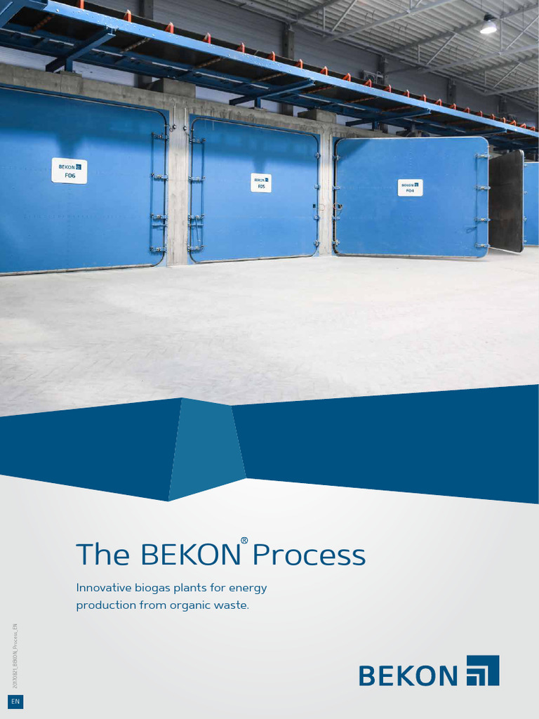 BEKON Broschüre EN Web | Download Free PDF | Biogas | Cogeneration