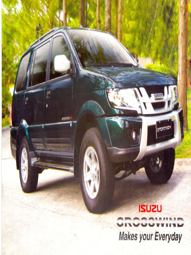 Isuzu Crosswind 2015 PH | PDF