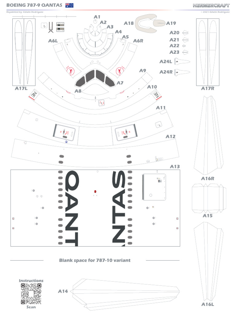 Boeing 787-9 Qantas Door Operations Guide | PDF | Aviation | Aircraft